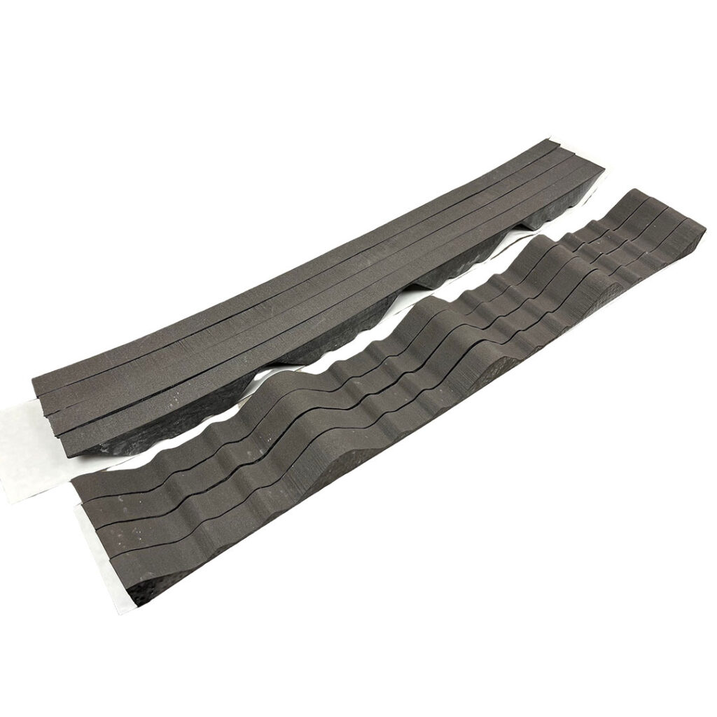 Foam Closure Stripes 28″ Inside/Outside - Florida Corrugated